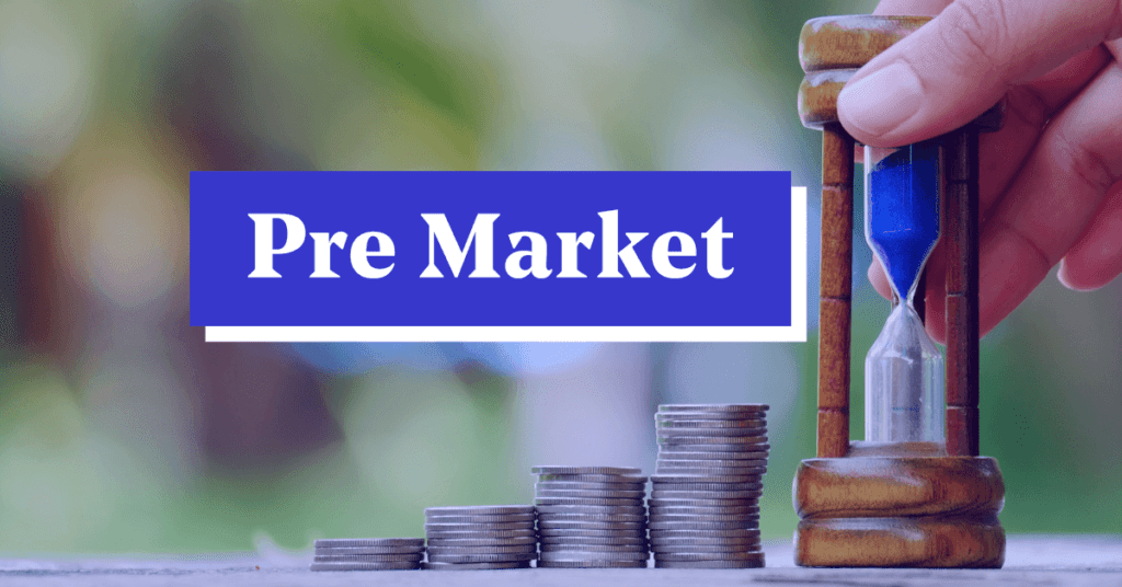 What is the Pre Market Open Trading in the Stock Market?